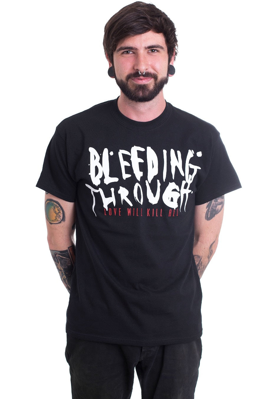 Bleeding Through - Love Will Kill All Logo - T-Shirt | AFM Records